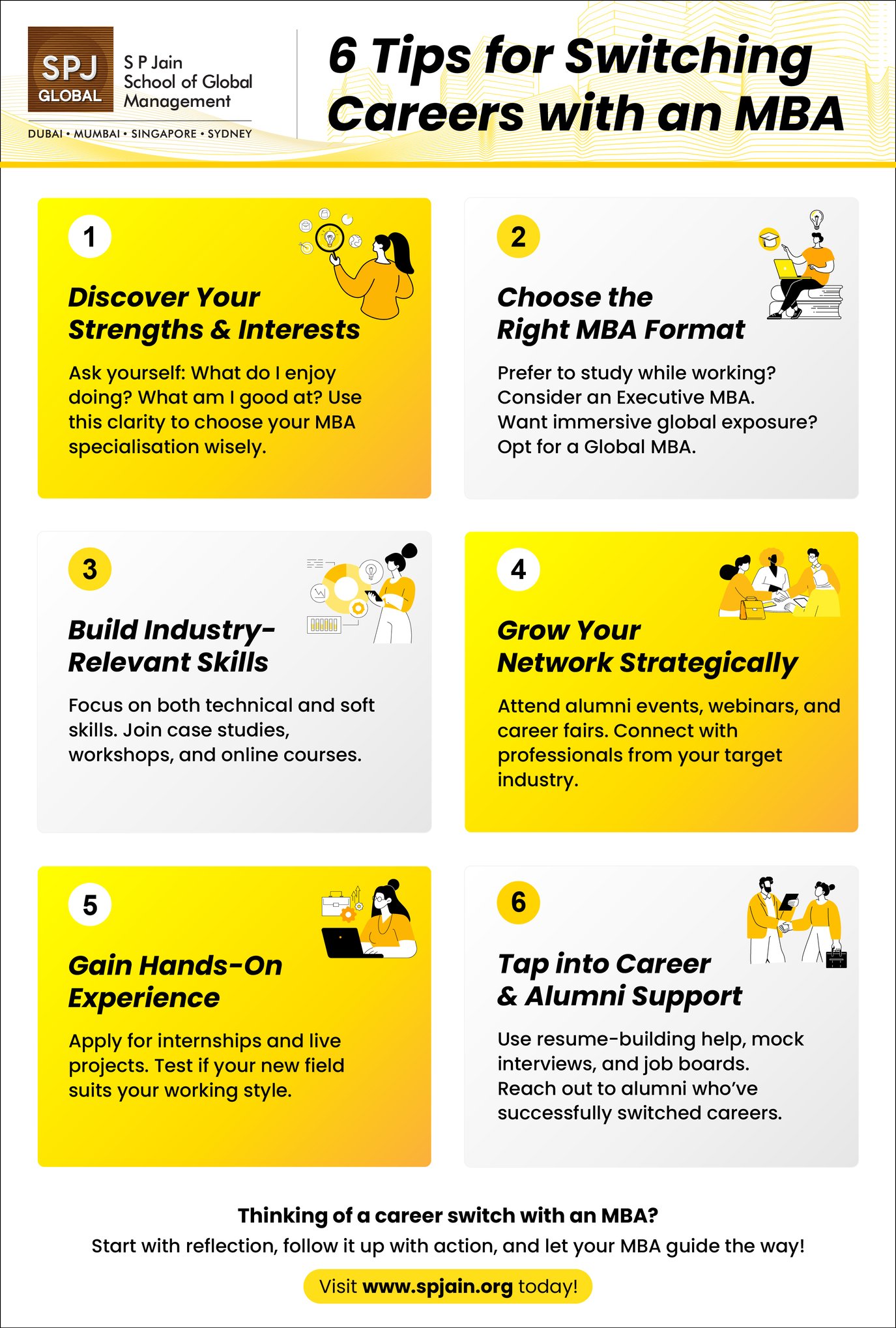 7 Tips for a successful career switch with an MBA